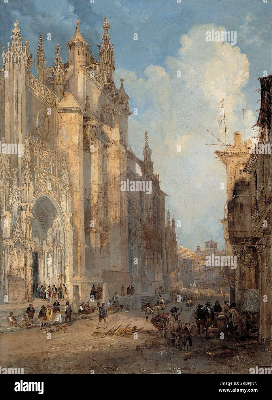 Seville catedral 1835 hi-res stock photography and images - Alamy