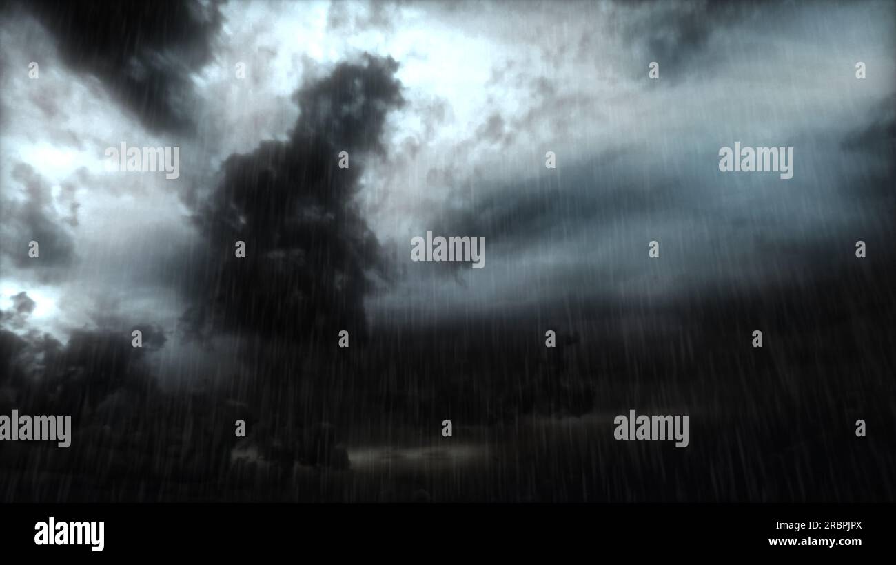 bark heavy beautiful storm clouds before the falling rain - photo of ...