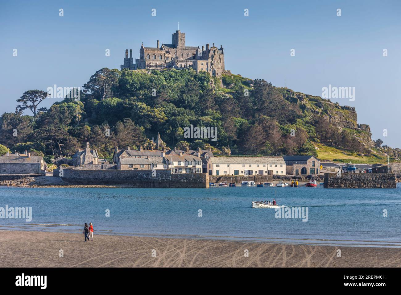St Michael's Mount, Marazion, Cornwall, England Stock Photo - Alamy
