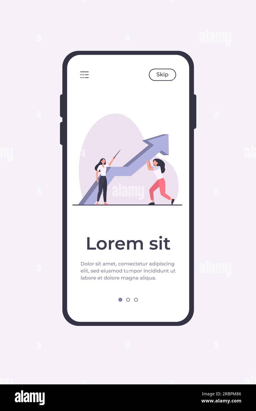 Illustration managers on background Stock Vector Images - Alamy