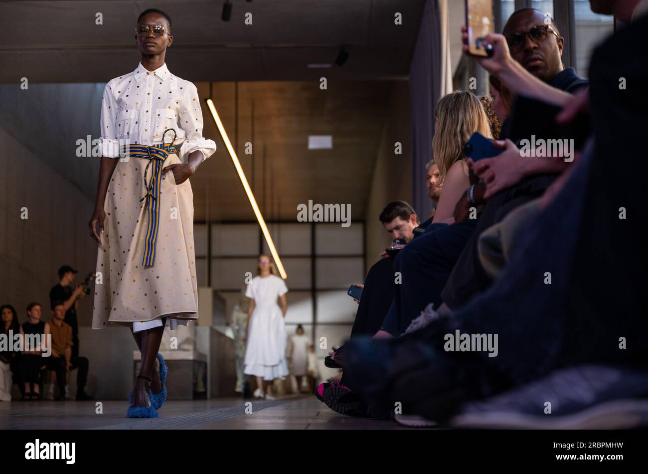 Berlin, Germany. 10th July, 2023. Models show creations of the label ...