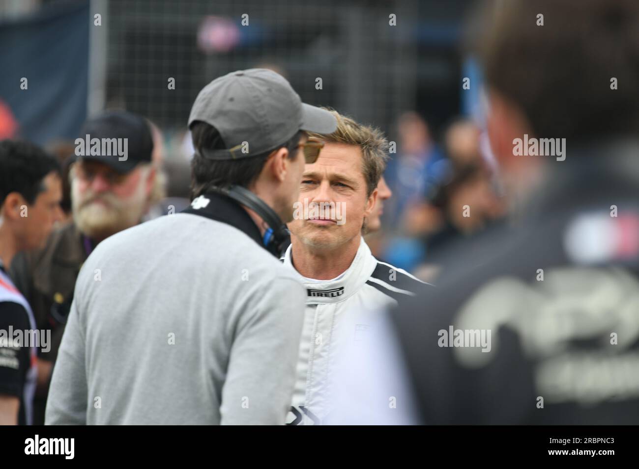 F1 movie crew hi-res stock photography and images - Alamy