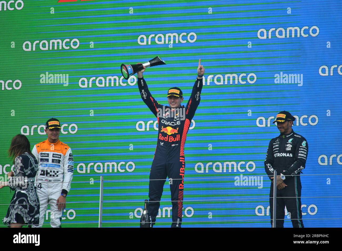 British grand prix winner 2023 hi-res stock photography and images - Alamy