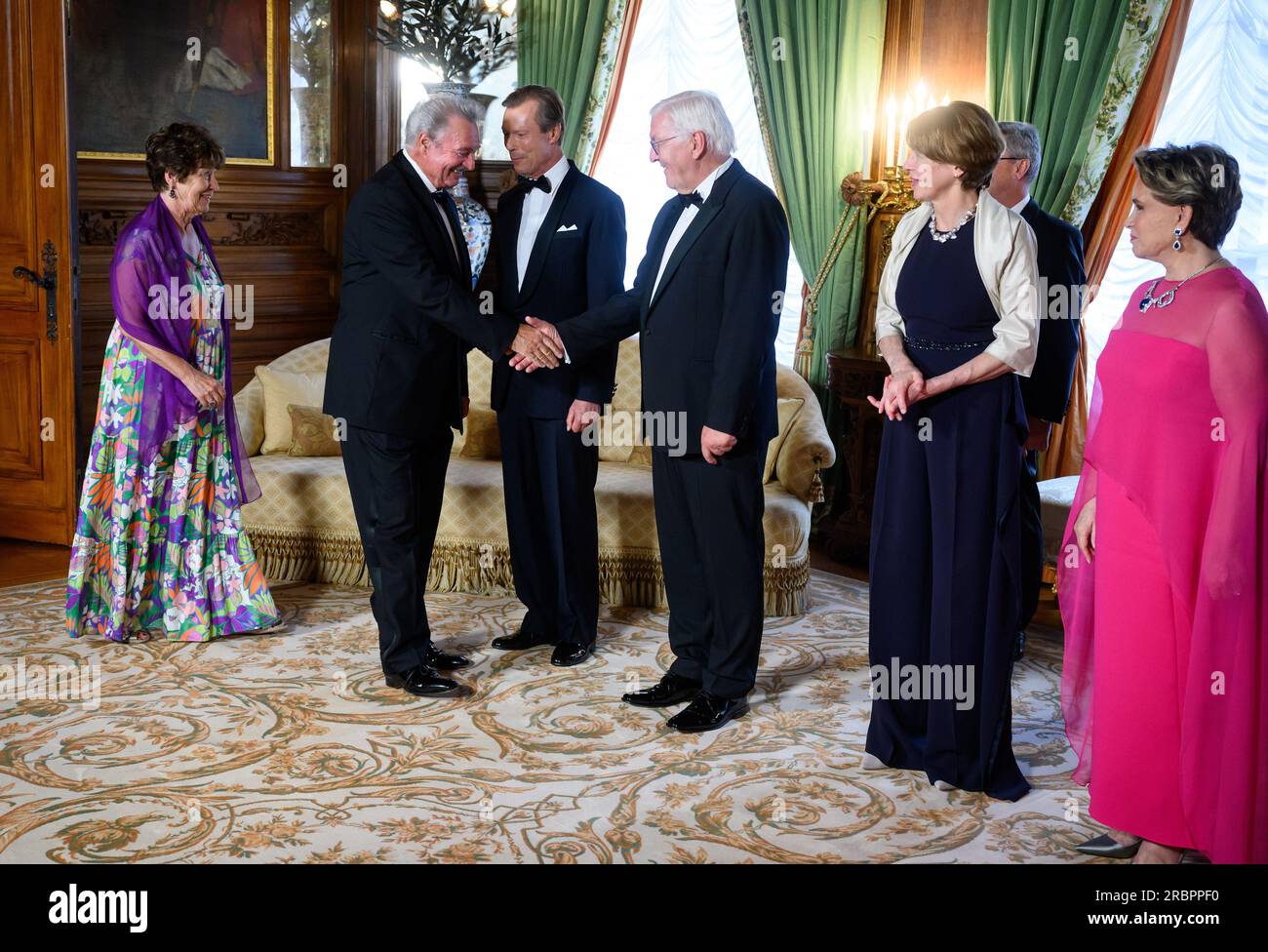 Luxemburg, Luxembourg. 10th July, 2023. Jean Asselborn (2nd from left ...