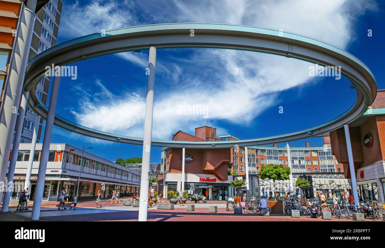 S-Hertogenbosch (Arena den Bosch), Netherlands - July 8. 2023: Square ...