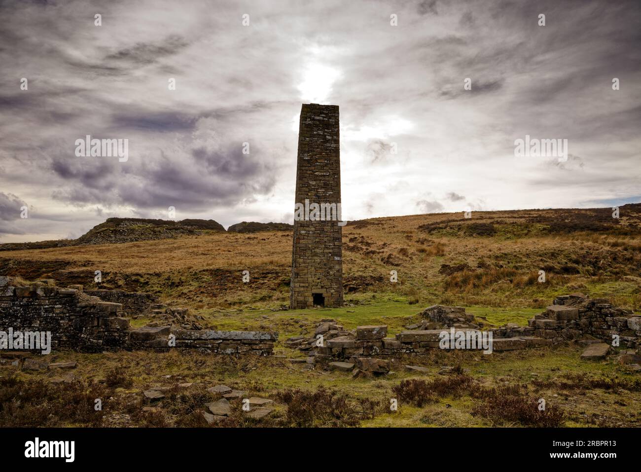 Musbury heights chimney hi-res stock photography and images - Alamy