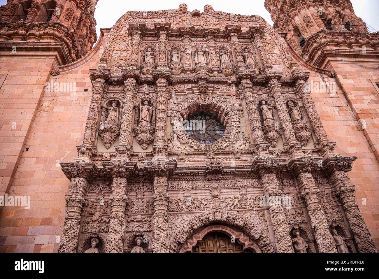 Zacatecas Mexico. Colonial zone of the capital city of the state of ...