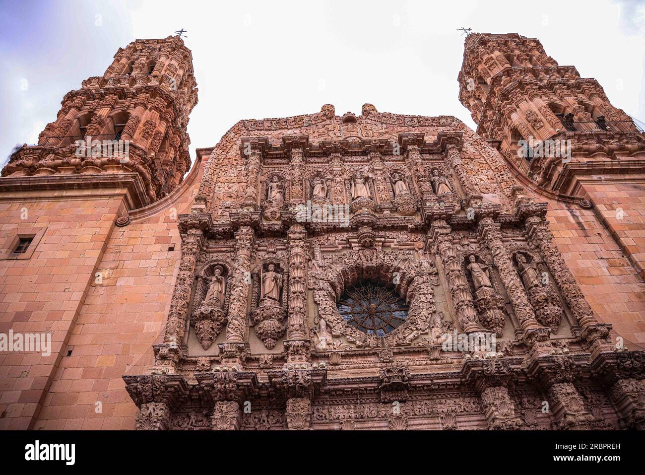 Zacatecas Mexico. Colonial zone of the capital city of the state of ...