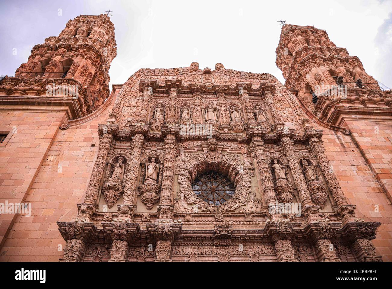 Zacatecas Mexico. Colonial zone of the capital city of the state of ...