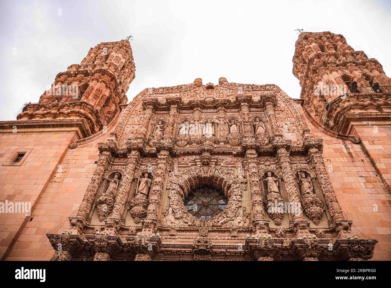 Zacatecas Mexico. Colonial zone of the capital city of the state of ...