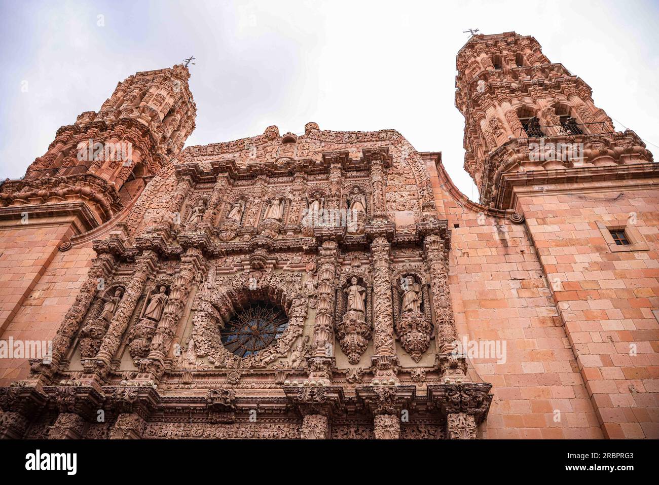 Zacatecas Mexico. Colonial zone of the capital city of the state of ...