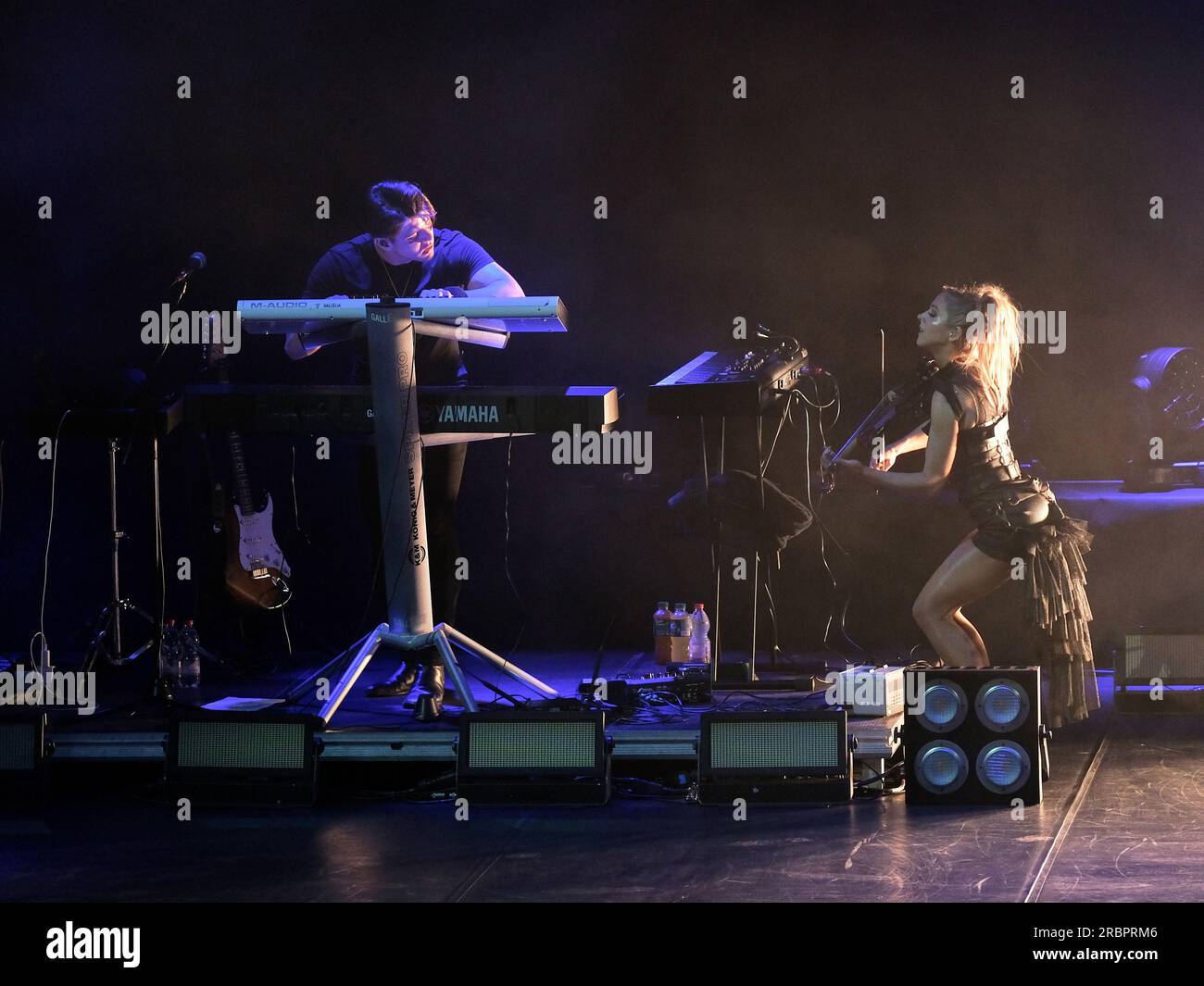 Teatro Romano, Verona, Italy, July 09, 2023, Lindsey Stirling during the live performance in ...