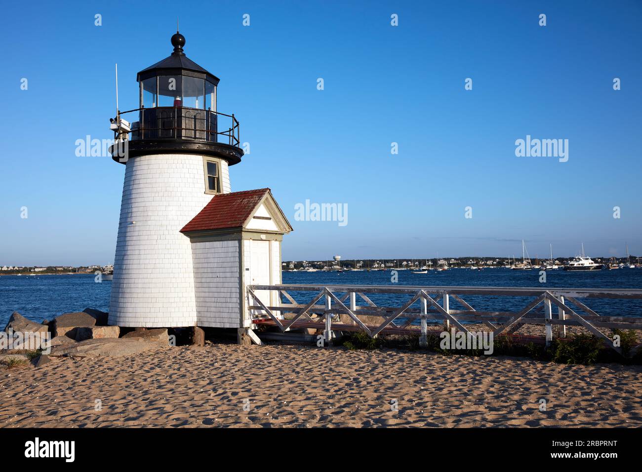 Brant Point Lighthouse Nantucket Island Stock Photo - Alamy