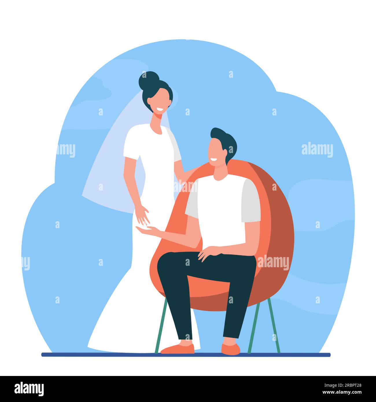 Female spouses Stock Vector Images - Alamy