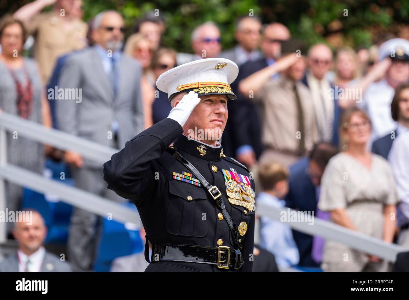 UNITED STATES - JULY 10: Gen. Eric Smith, acting commandant of the ...