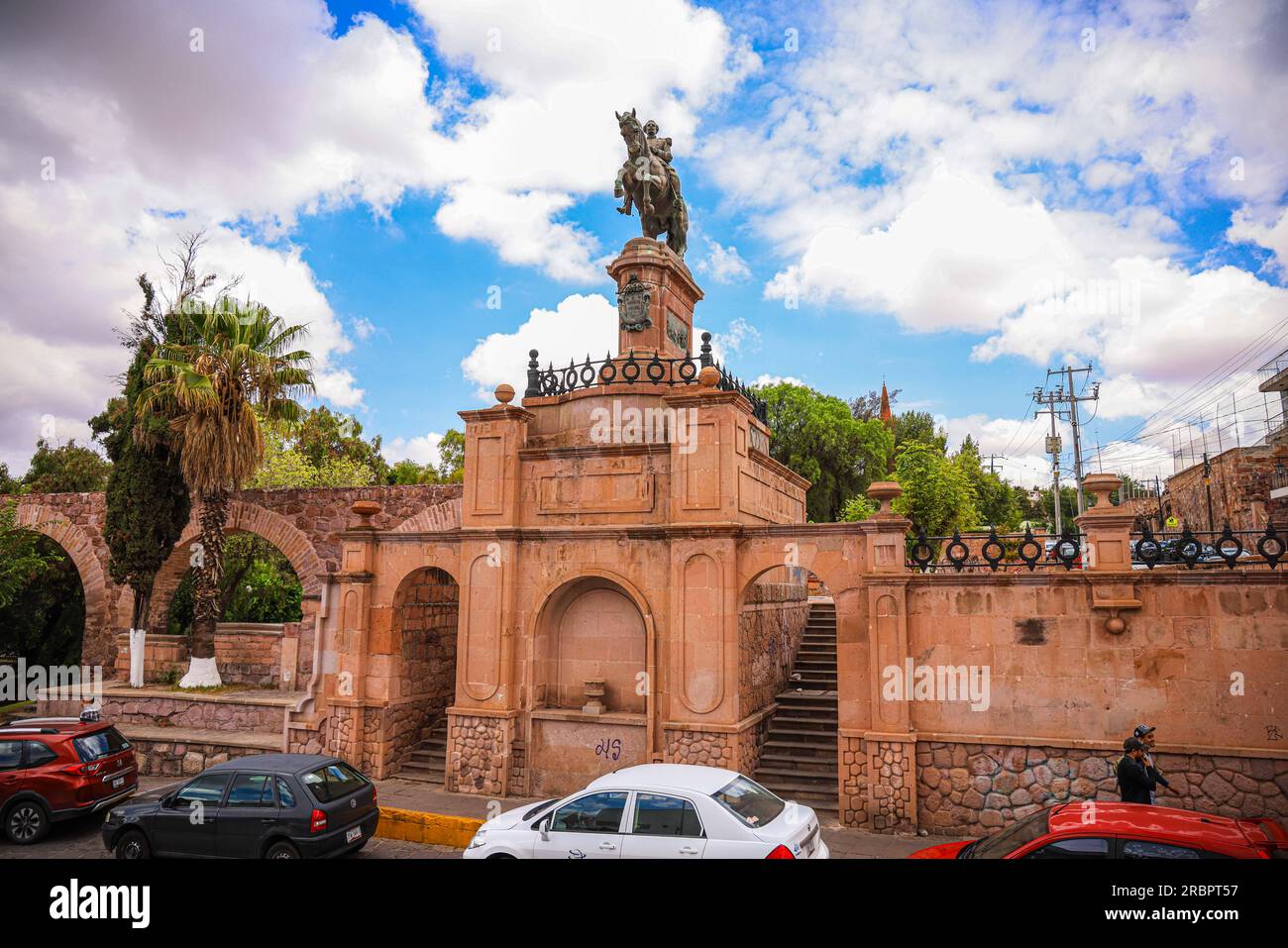 Zacatecas Mexico. Colonial zone of the capital city of the state of ...