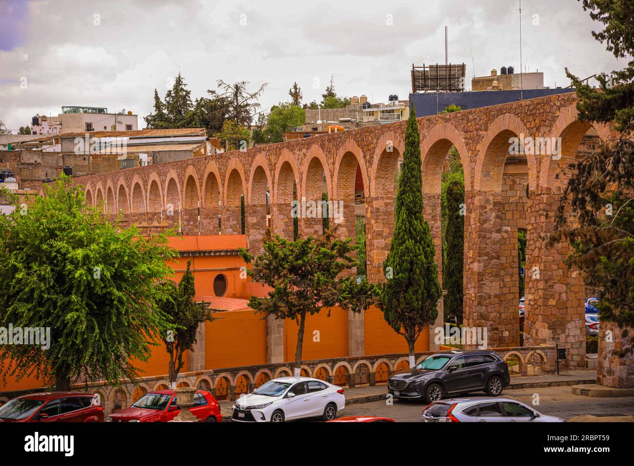 Zacatecas Mexico. Colonial zone of the capital city of the state of ...