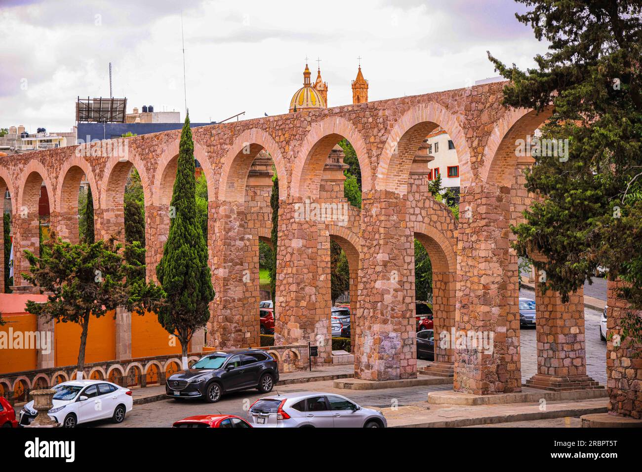 Zacatecas Mexico. Colonial zone of the capital city of the state of ...