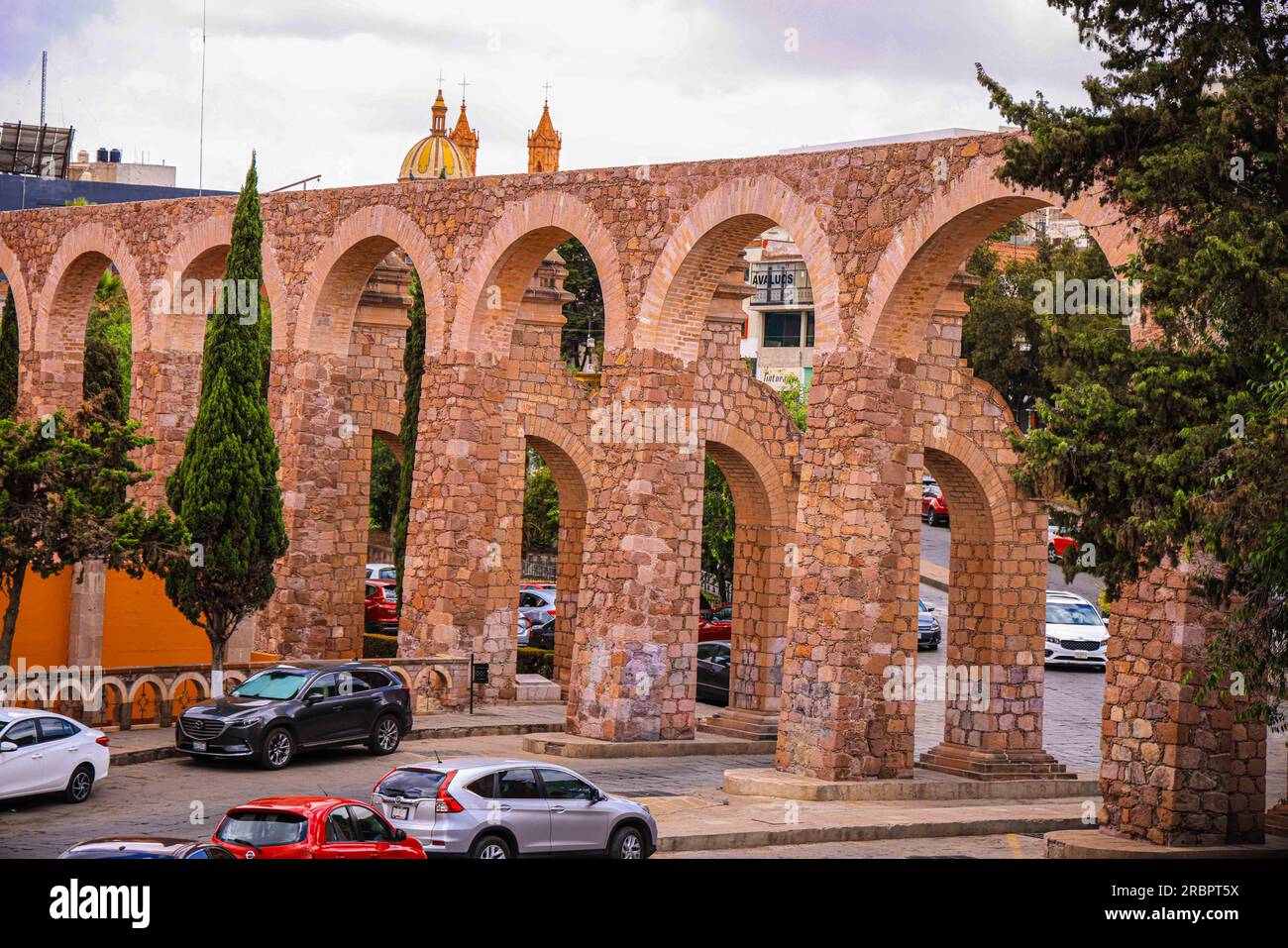 Zacatecas Mexico. Colonial zone of the capital city of the state of ...