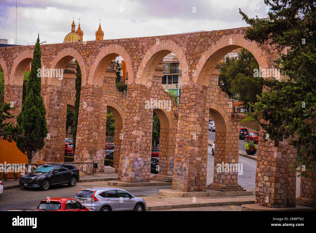 Zacatecas Mexico. Colonial zone of the capital city of the state of ...