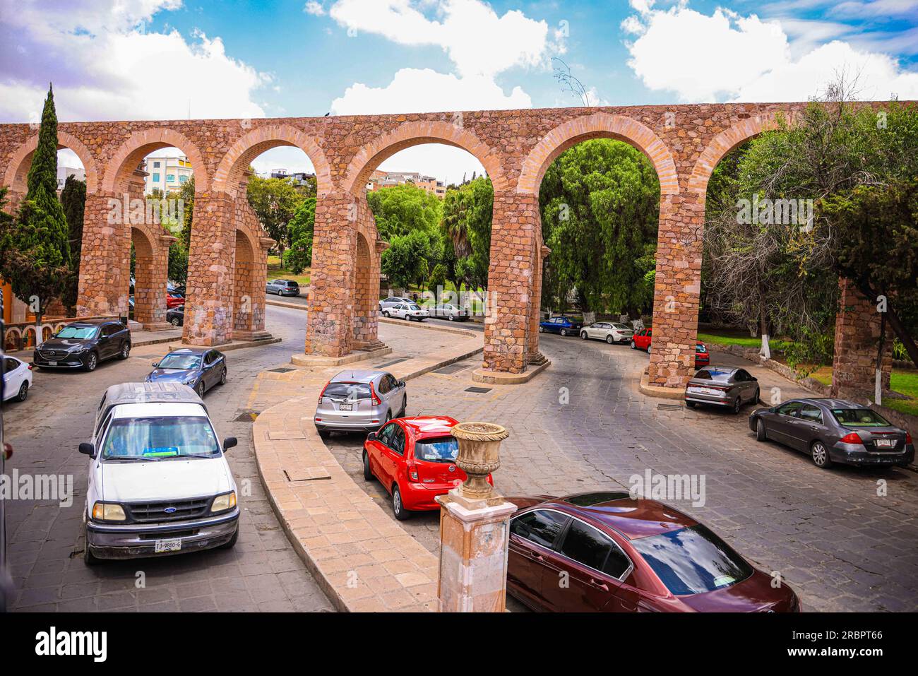 Zacatecas Mexico. Colonial zone of the capital city of the state of ...
