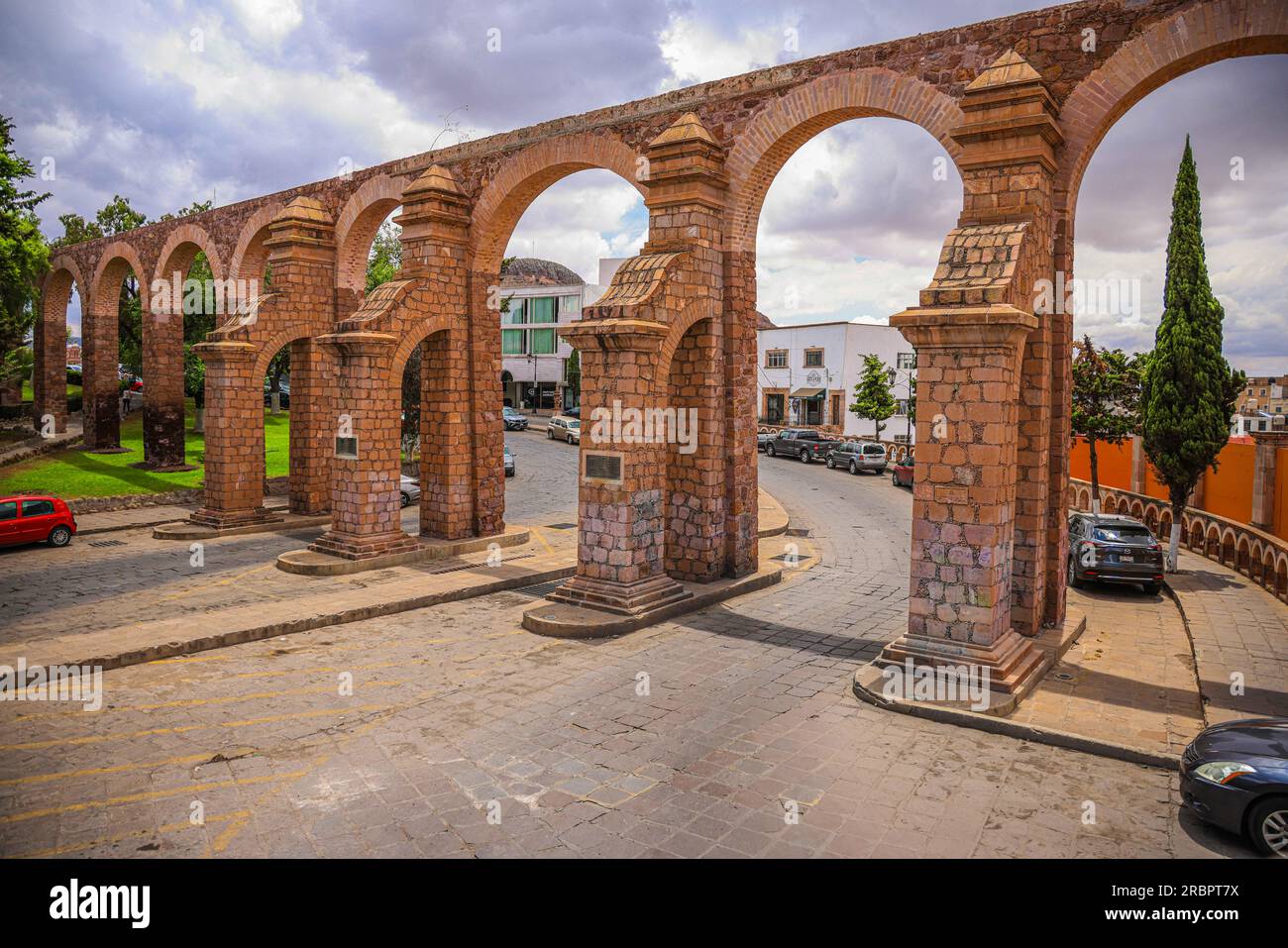 Zacatecas Mexico. Colonial zone of the capital city of the state of ...