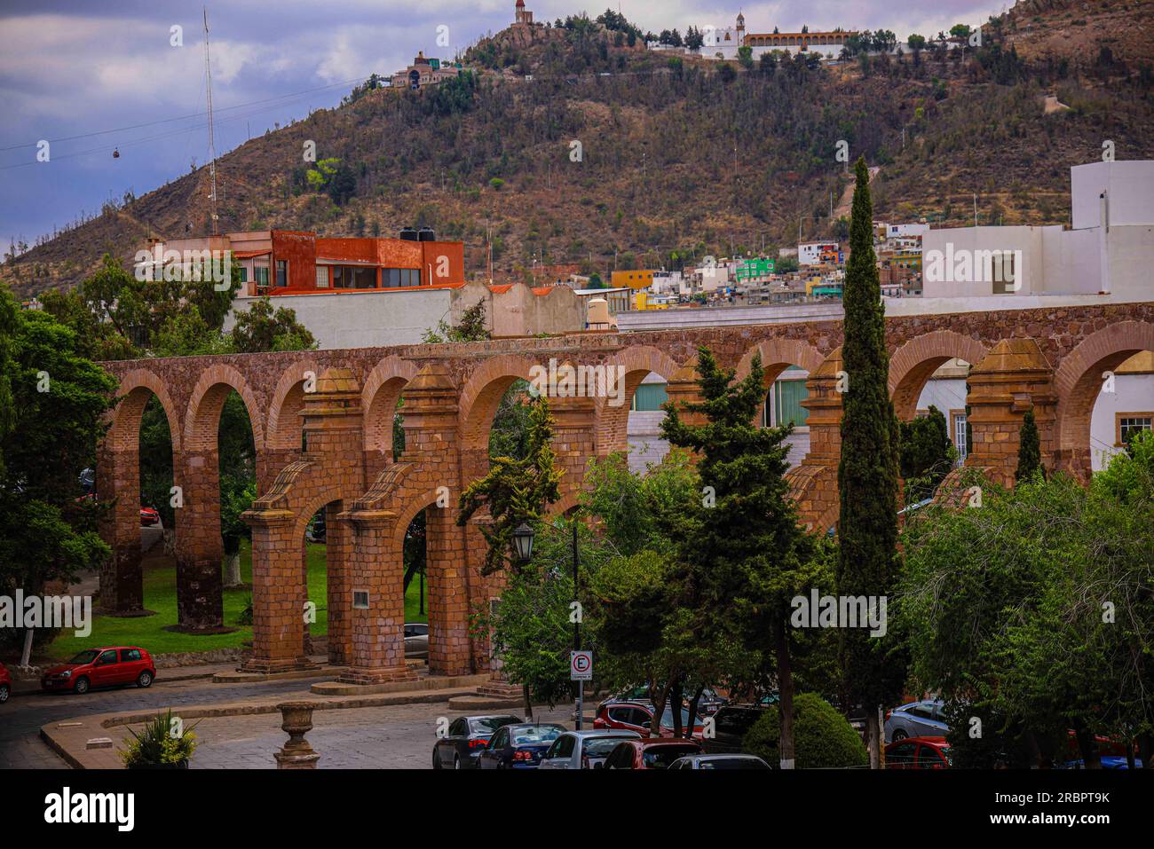 Zacatecas Mexico. Colonial zone of the capital city of the state of ...