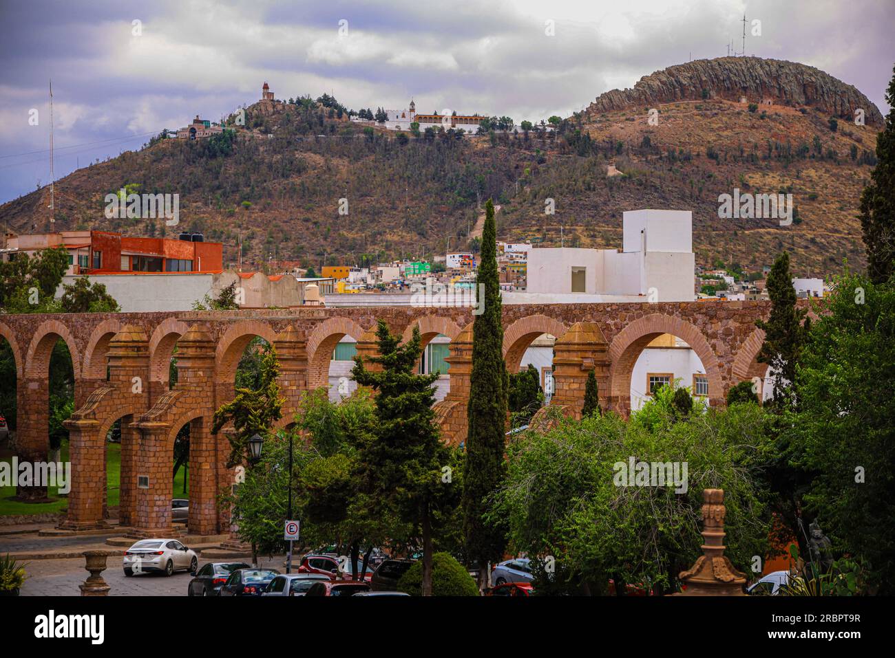 Zacatecas Mexico. Colonial zone of the capital city of the state of ...