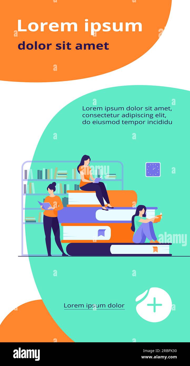 Book readers concept Stock Vector Image & Art - Alamy