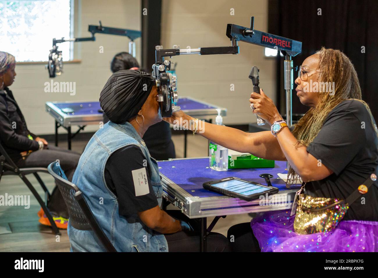 Detroit, Michigan - The OneSight Foundation organized a free clinic ...