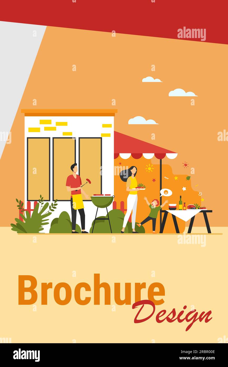 Suburban party Stock Vector Images - Alamy