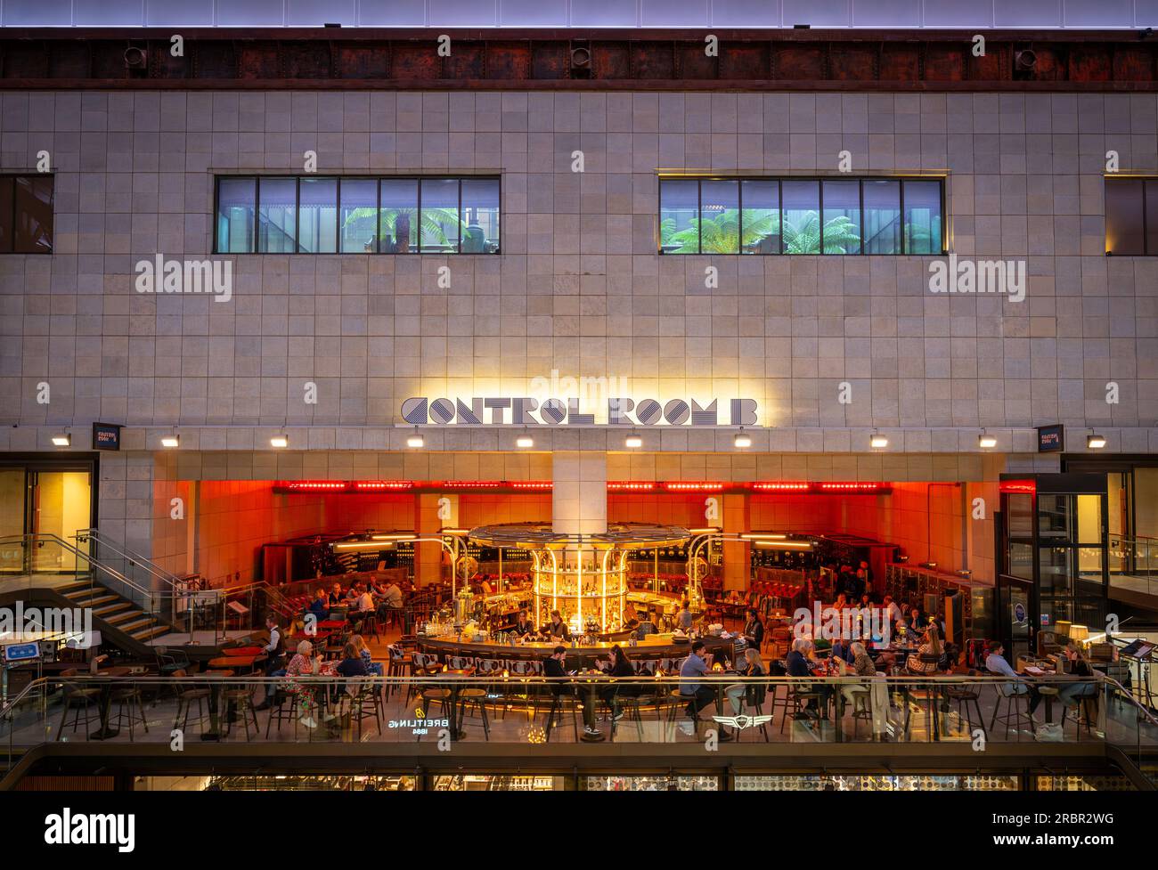 Battersea, London, UK: Control Room B, a restaurant and bar at ...