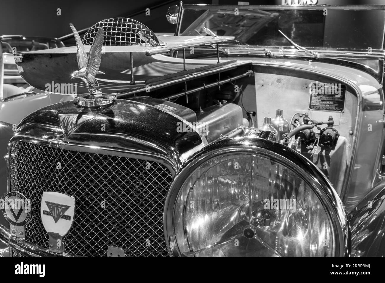 Sparkford.Somerset.United Kingdom.March 26th 2023.An Alvis Speed 20 ...
