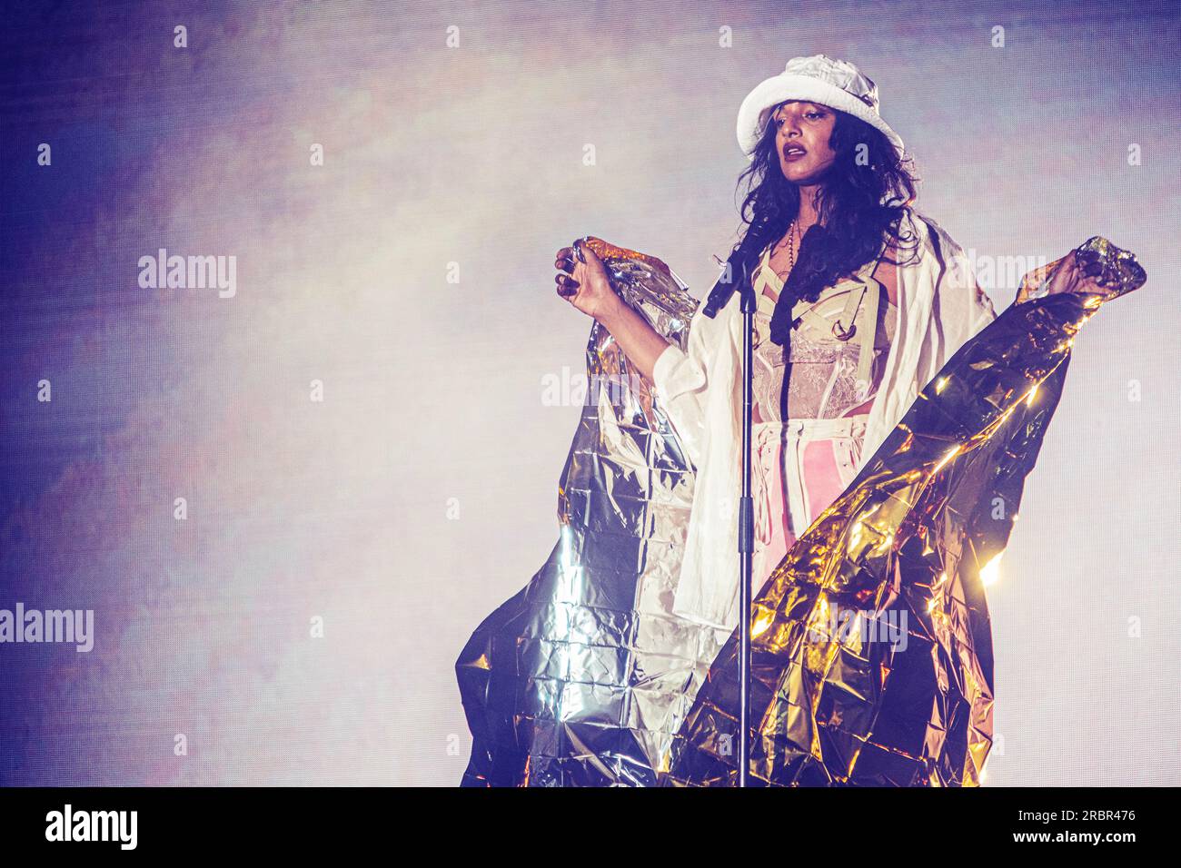 Madrid, Spain. 08th July, 2023. Mathangi "Maya" Arulpragasam better ...