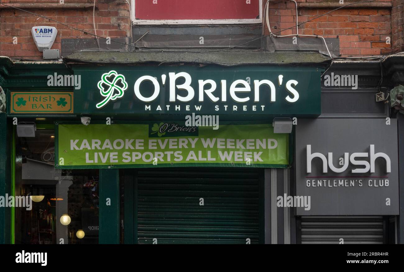 O'briens sign hi-res stock photography and images - Alamy