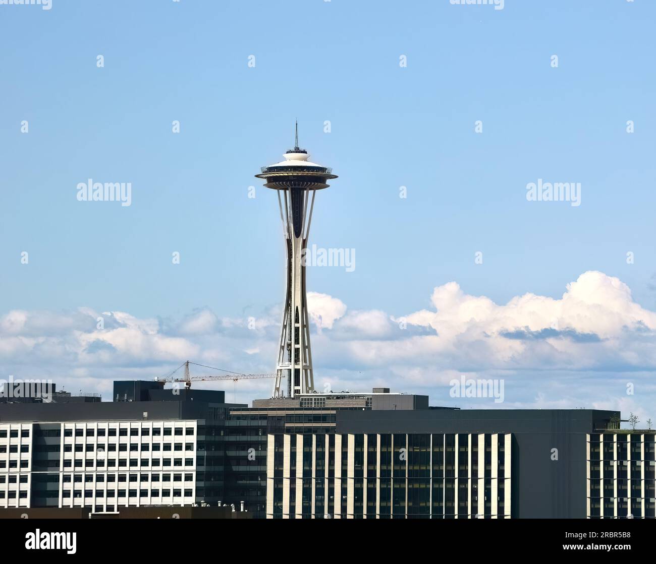 The Space Needle observation tower built for the1962 World's Fair from ...