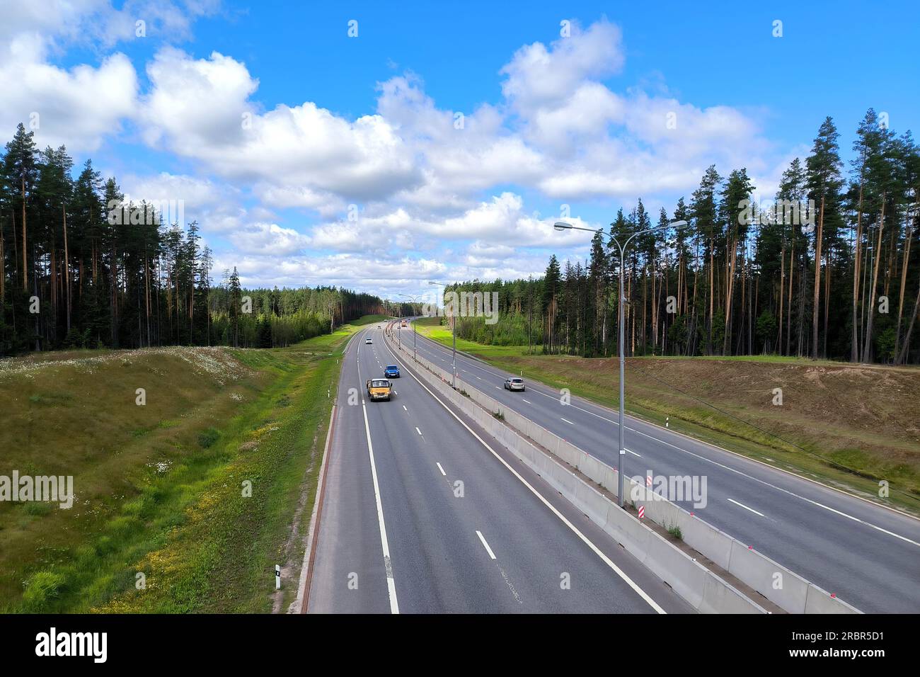 Russian Federation. Leningrad region, near the city of St. Petersburg ...