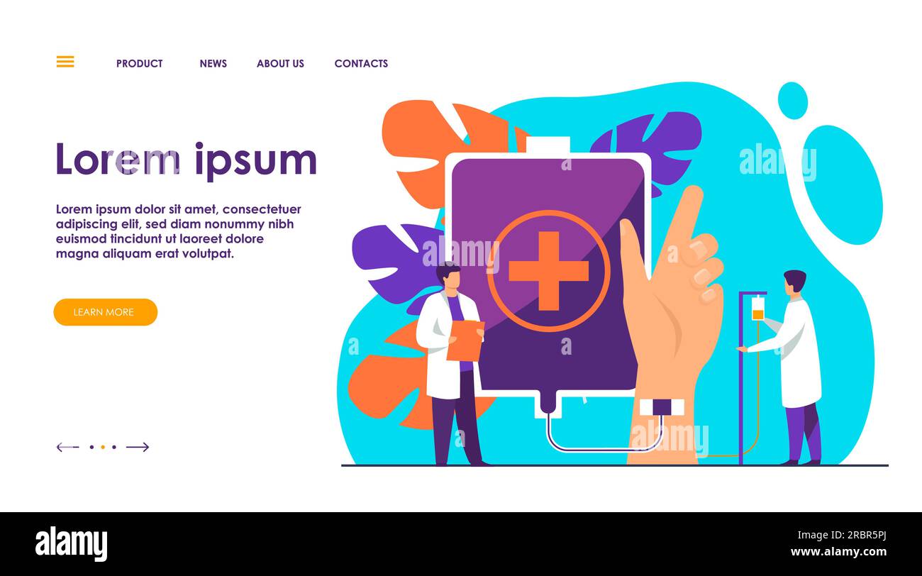 Blood donor card vector Cut Out Stock Images & Pictures - Alamy