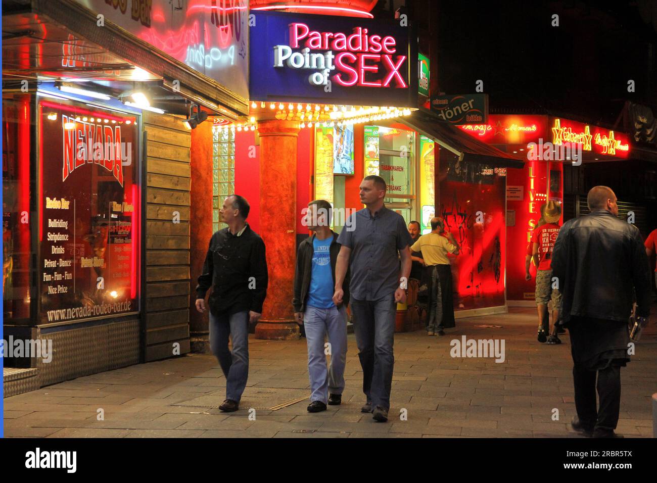 REEPERBAHN, Hamburg, Germany Stock Photo - Alamy
