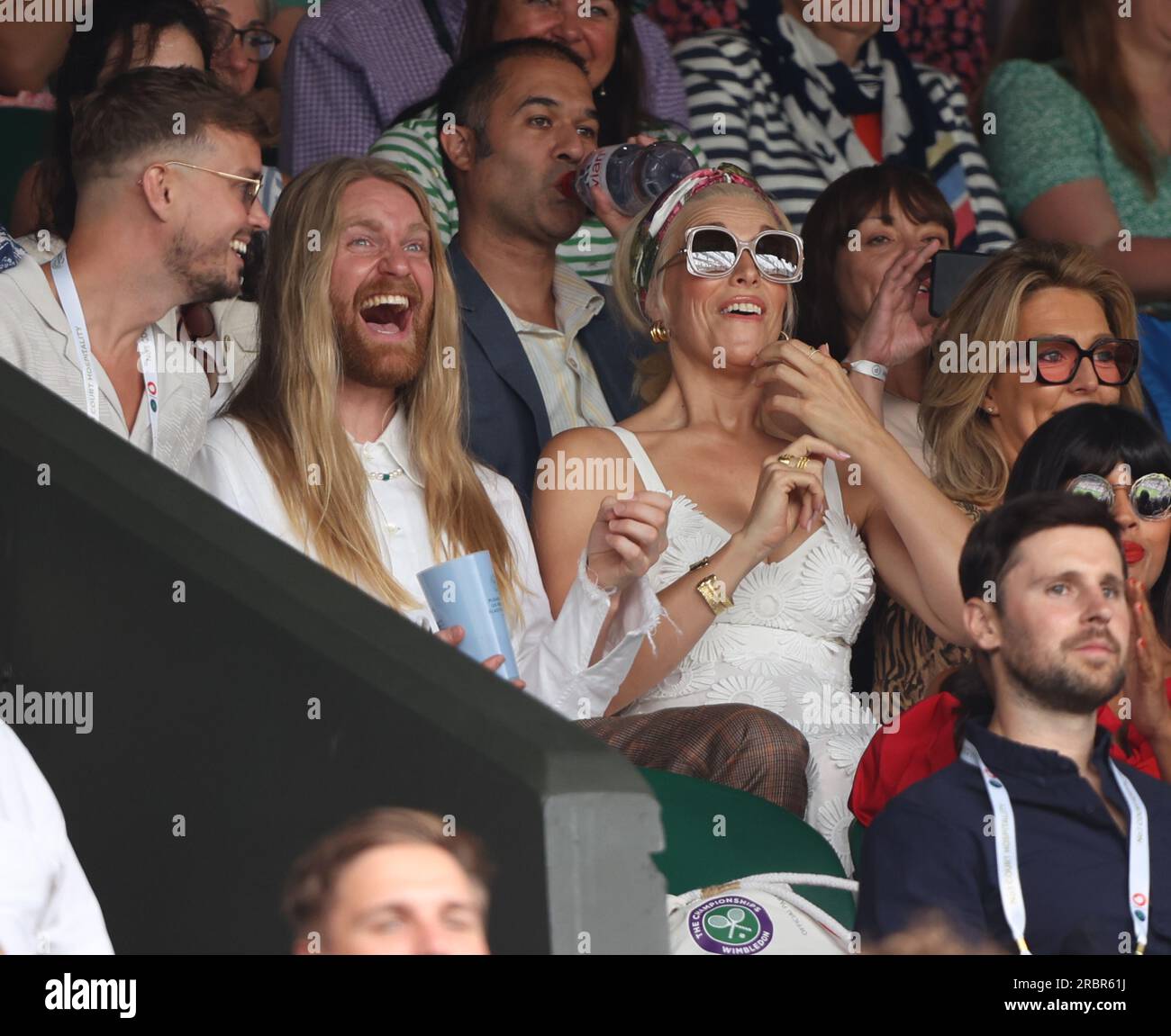 Hannah waddingham wimbledon hi-res stock photography and images - Alamy