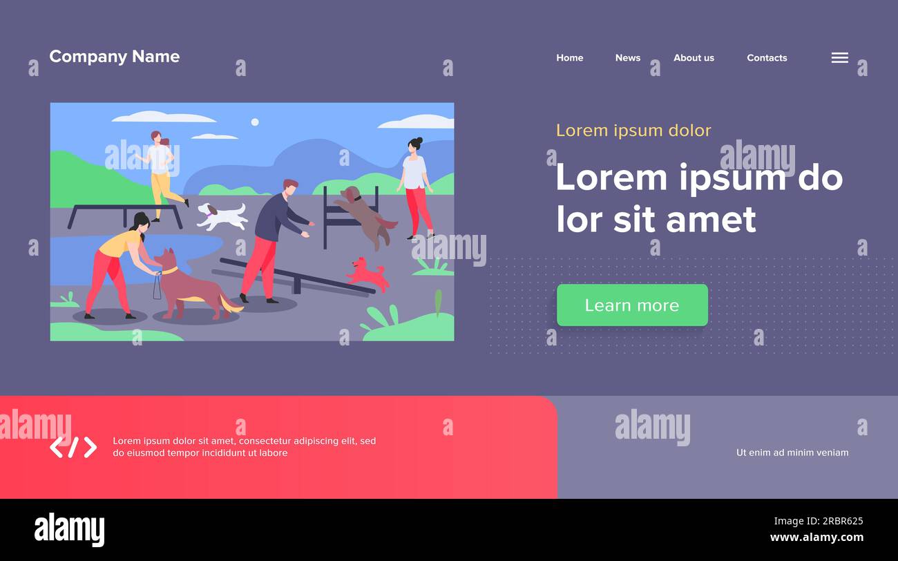 Pet owner training on Stock Vector Images - Alamy