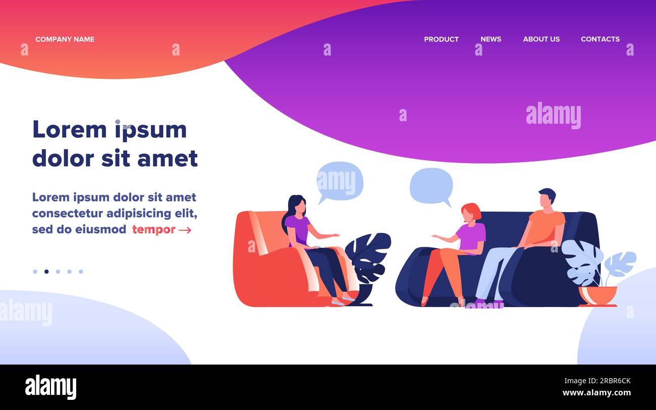 Speaking session Stock Vector Images - Alamy