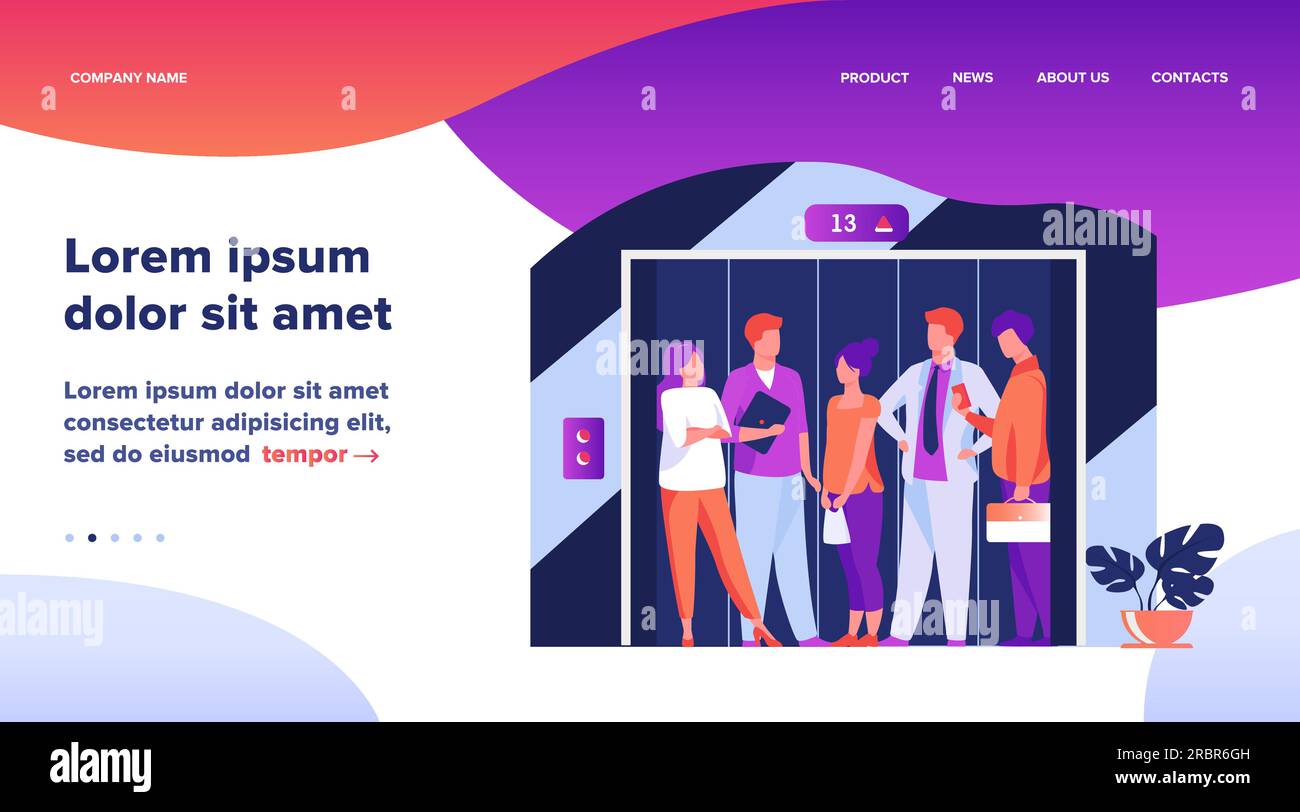 Waiting for employees Stock Vector Images - Alamy