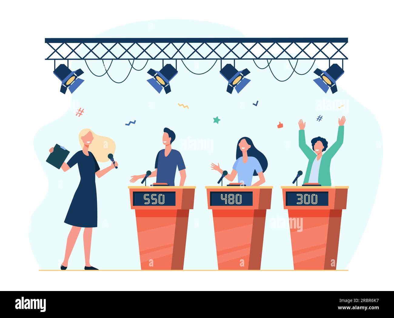 Quiz program hi-res stock photography and images - Alamy