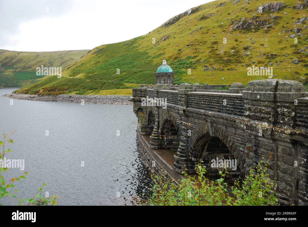 Dam in Wales, UK Stock Photo - Alamy