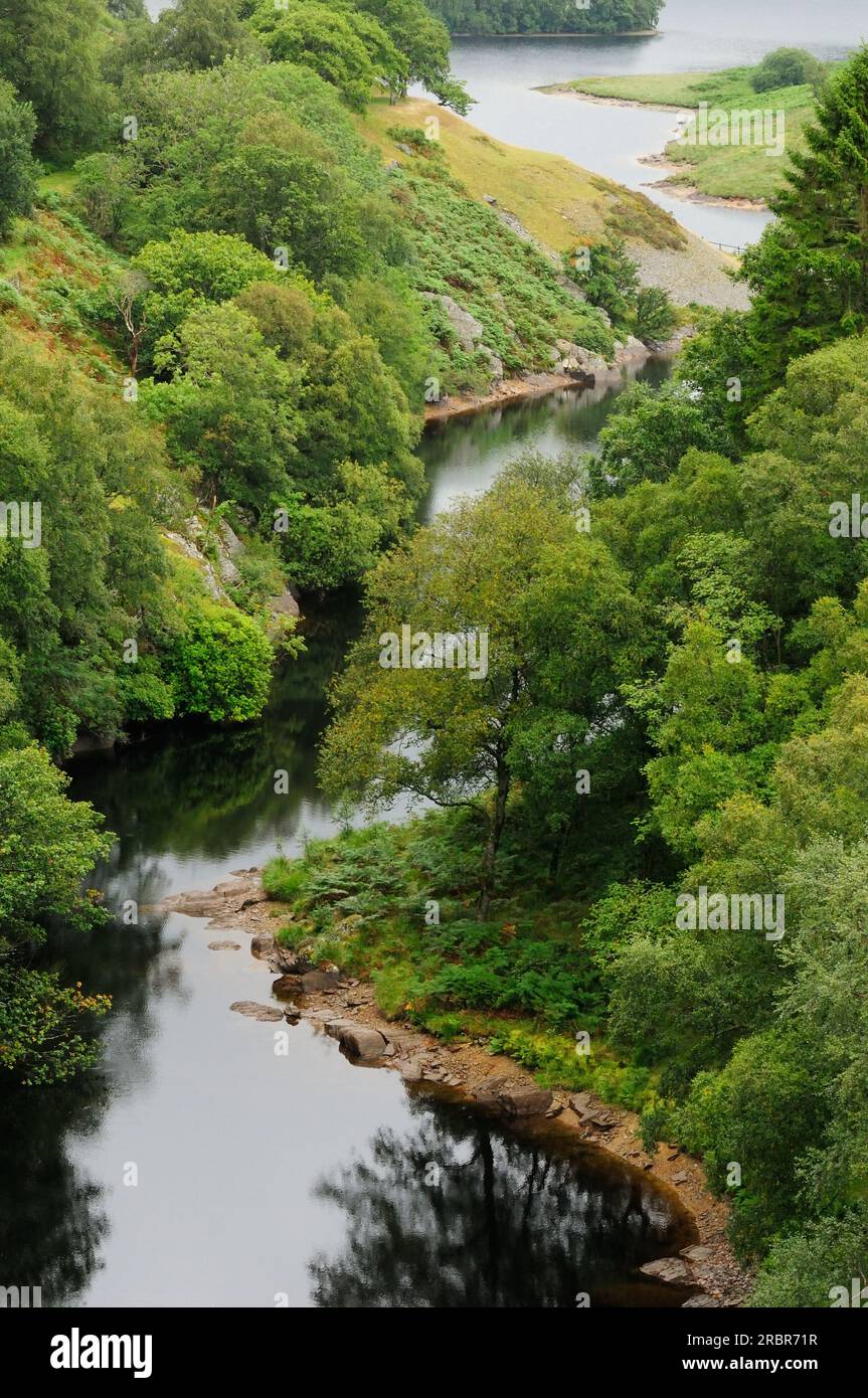 Wales Countryside with wildflowers and rivers Stock Photo - Alamy