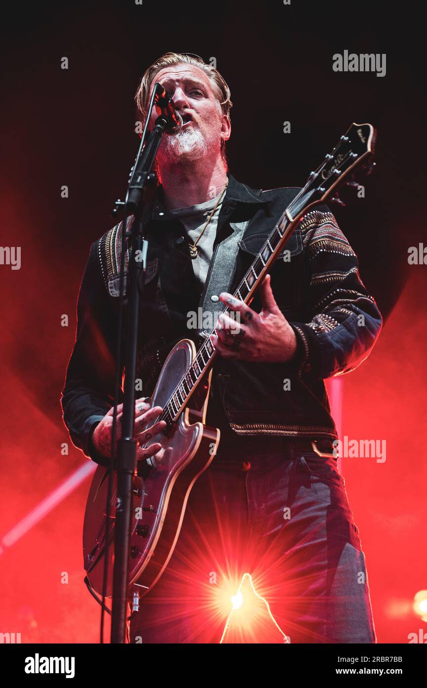 MADRID, MAD COOL FESTIVAL 2023, SPAIN: Josh Homme, singer and guitarist ...