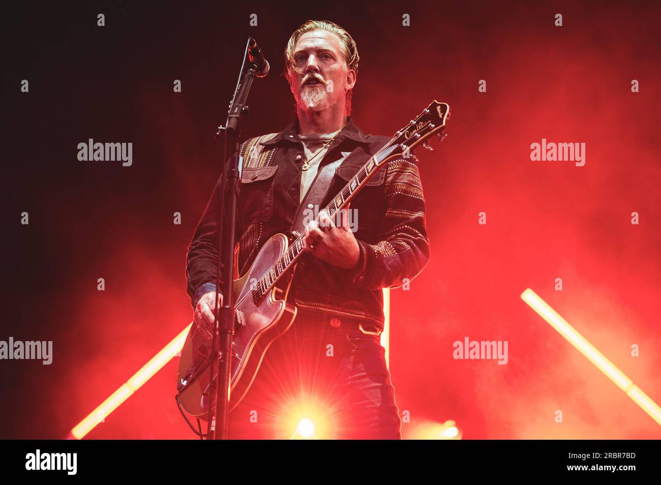MADRID, MAD COOL FESTIVAL 2023, SPAIN: Josh Homme, singer and guitarist ...