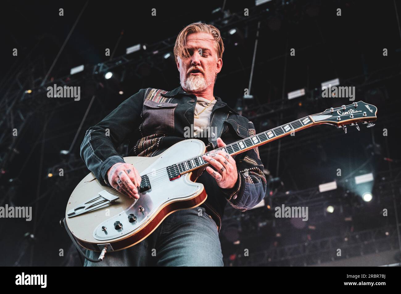 MADRID, MAD COOL FESTIVAL 2023, SPAIN: Josh Homme, singer and guitarist ...