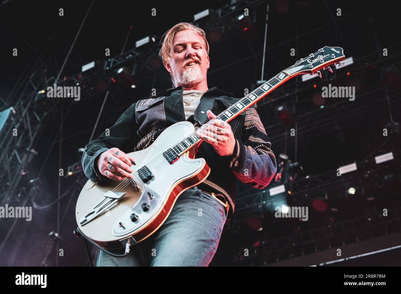 MADRID, MAD COOL FESTIVAL 2023, SPAIN: Josh Homme, singer and guitarist ...